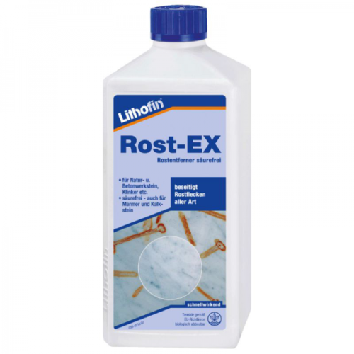 Lithofin Rost Ex 500 ml - odstraňování skvrn od rzi | E-shop TRE-MLI s.r.o.